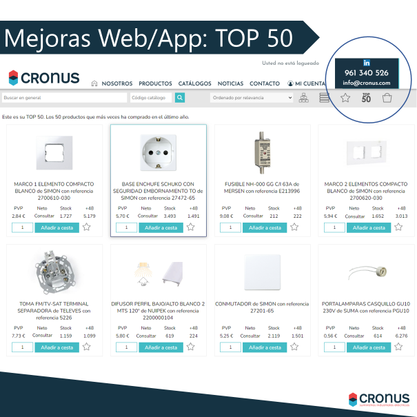 Descubre tu TOP 50 - Cronus